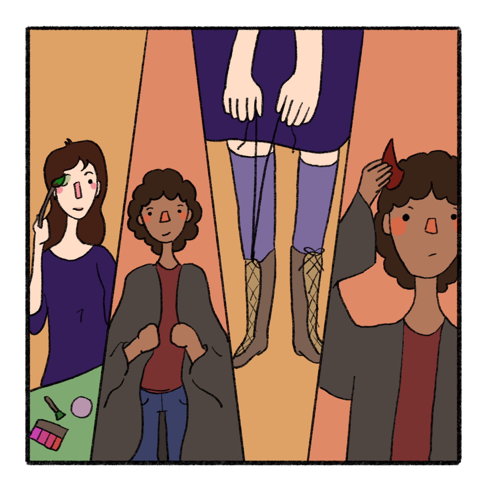 Halloween comic: Ghosts – The Paw Print